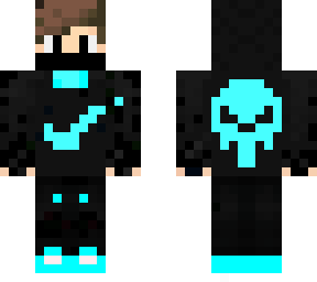 Blue Gamer skin | Minecraft Skin