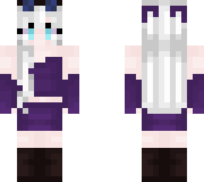 gojo girl | Minecraft Skins