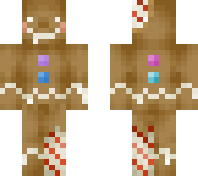 Gingerbread Man | Minecraft Skin