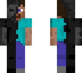 grey steve | Minecraft Skins