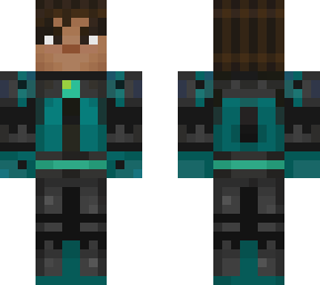Jesse MCSM (Ender Defender armour) | Minecraft Skin