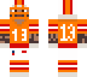 Mike Evans Throwback Tampa Bay Buccaneers Uniform | Minecraft Skin