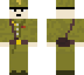 north korea army | Minecraft Skin