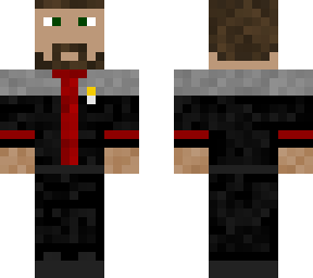 Star Trek Commander Riker | Minecraft Skin