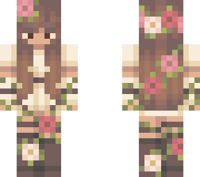 vine girl | Minecraft Skin
