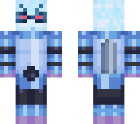 BTAS Mr Freeze (with helmet) | Minecraft Skin