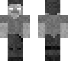 Grey Herobrine | Minecraft Skin