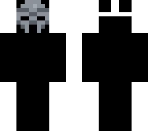 mf doom void black | Minecraft Skin