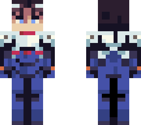 Shinji Ikari (Pilot suit Ver.)|Evangelion| | Minecraft Skin