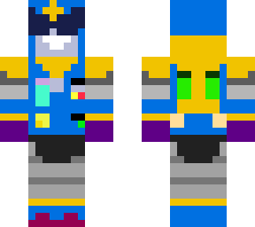 Surge from BS (Blue Editition) | Minecraft Skin