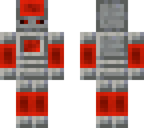 Andesite Redstone Android | Minecraft Skin