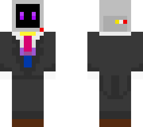 Computer head (Bi***ual and none binary flag) | Minecraft Skin
