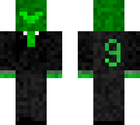 Creeper in suit | Minecraft Skin
