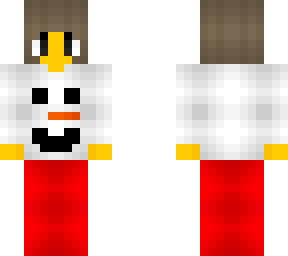 Female - Snowman Outfit | Minecraft Skin