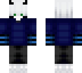 Finished Albino EnderBoy | Minecraft Skin