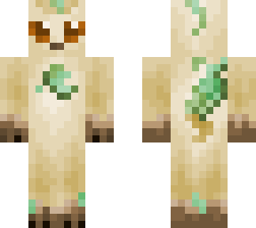 Leafeon 4 wide | Minecraft Skin