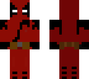 my deadpool skin unshaded | Minecraft Skin