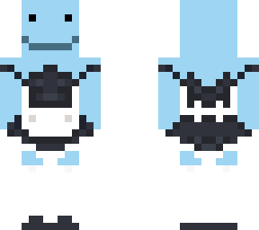 Quagsire in Maid Dress | Minecraft Skin