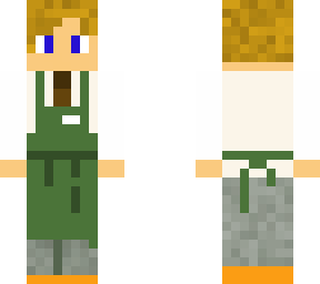 Grocery Store Shop Supermarket Worker | Minecraft Skin