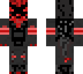 Red protogen | Minecraft Skin