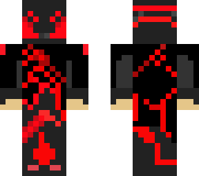 Shadow artic ff RED | Minecraft Skin
