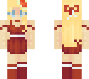 Christmas babe *RCE* | Minecraft Skin