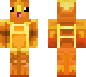 Fire turtle | Minecraft Skin
