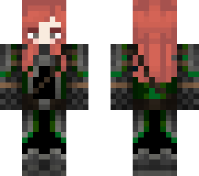 Green Knight : Ava | Minecraft Skin