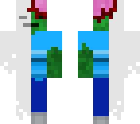 Half zombie half ghost | Minecraft Skin