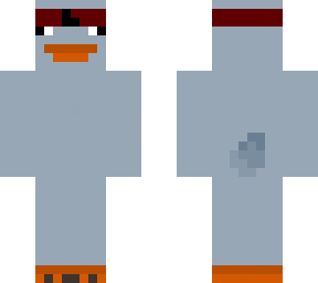 I also made a sweaty player duck... | Minecraft Skin