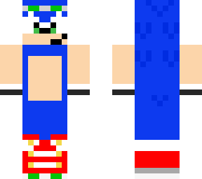 riders sonic v2 | Minecraft Skin