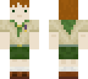 Squeegeehut_JR boy scout | Minecraft Skin