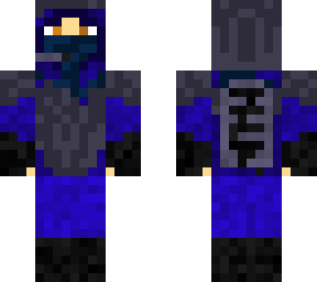 the blue death | Minecraft Skin