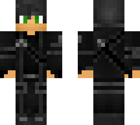 AaronB103 cosplaying as Kirito | Minecraft Skin