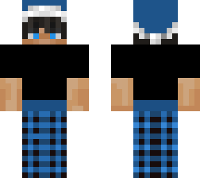 Blue Christmas Pyjamas Boy! | Minecraft Skin