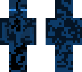 Blue enderman | Minecraft Skin