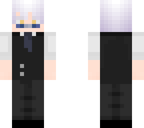 Gojo Dapper Gentleman but better | Minecraft Skin