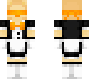 ManePear Maid Dress Outfit | Minecraft Skin