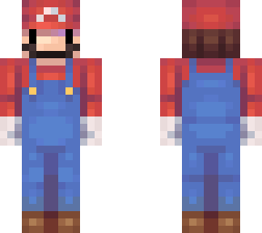 Mario (REVAMPED) (Super Mario Bros) | Minecraft Skin