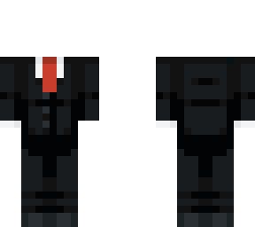 Suit base (hive style) | Minecraft Skin