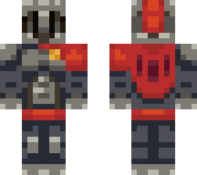 shoulder cape knight | Minecraft Skin