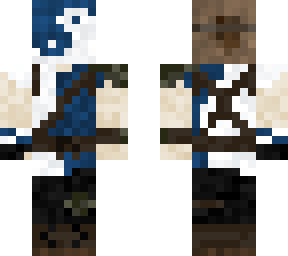 Yin-Yang skin (remade) | Minecraft Skin