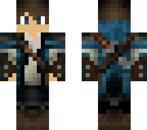 Blue Adventurer | Minecraft Skin
