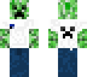 Creeper man | Minecraft Skin