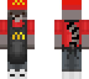 McDonald's raccoon | Minecraft Skin