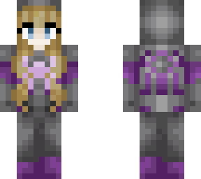purple spider girl | Minecraft Skin