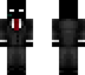 SoloHerobrine Suit (slim) | Minecraft Skin