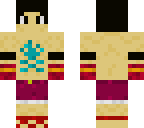 Afro Luffy | Minecraft Skin