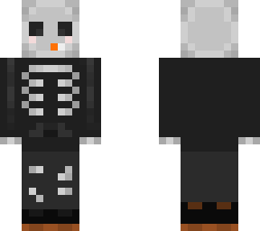 Drippy Skeleton | Minecraft Skin