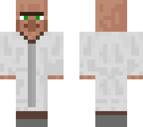 Old Librarian Villager | Minecraft Skin